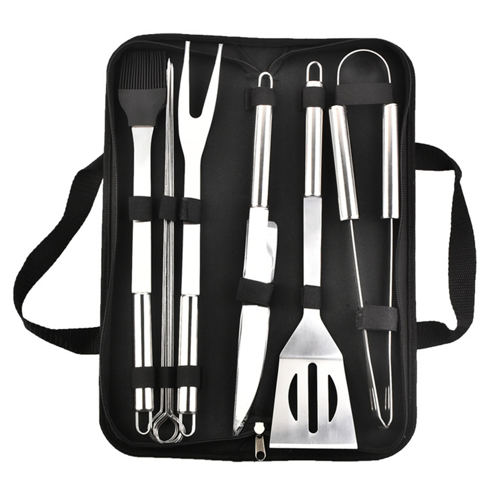 Mainstays 3 Piece Stainless Steel Barbecue Grill Tool Set - Walmart.com