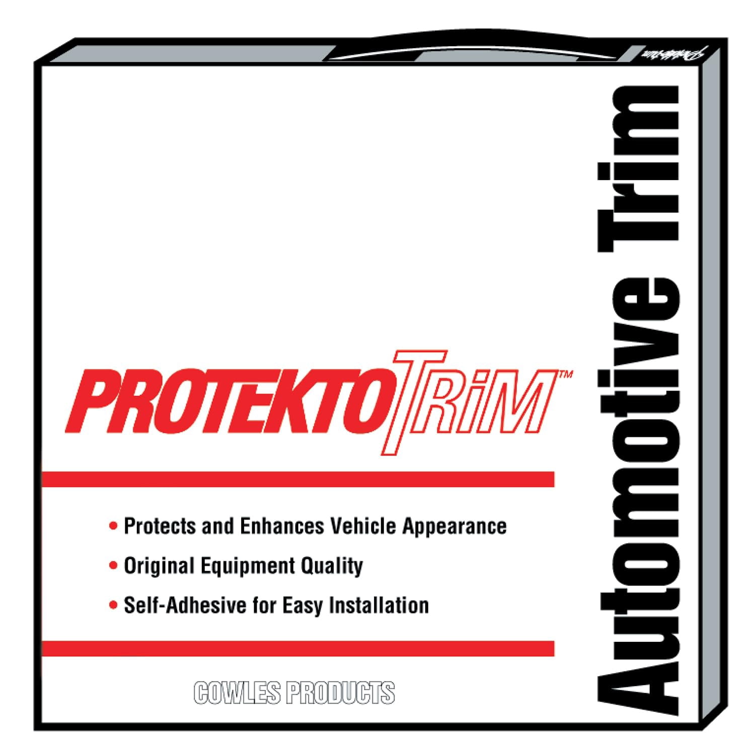 Cowles Custom Black Tape-On Edge Trim for Cars, Trucks, SUVs - Peel-and ...