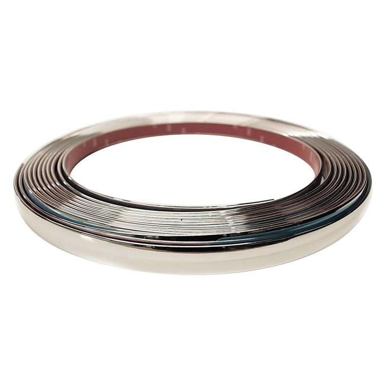 Cowles Products COW37-022 0.75 in. x 30 ft. Protekto Trim Custom Chrome ...