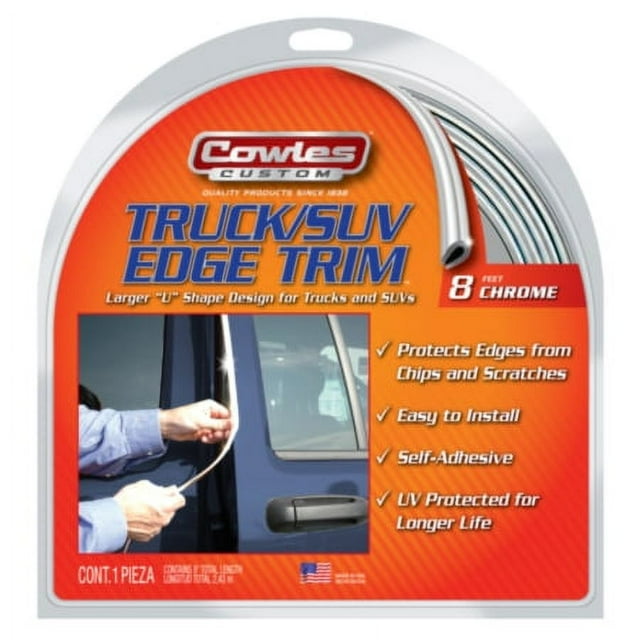 Cowles S37204 Chrome Edge Trim for Trucks and SUVs - Walmart.com