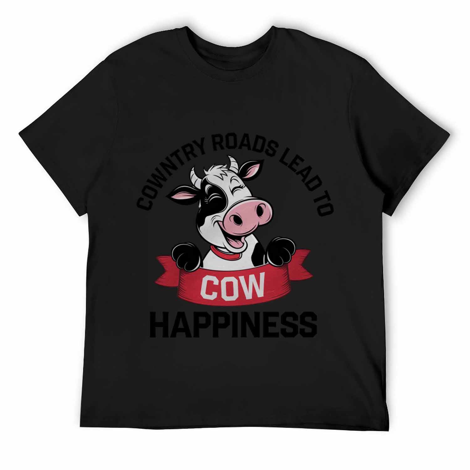 Cowntry Roads Lead To Cow Happinesstshirt design dog You Down With Iep ...