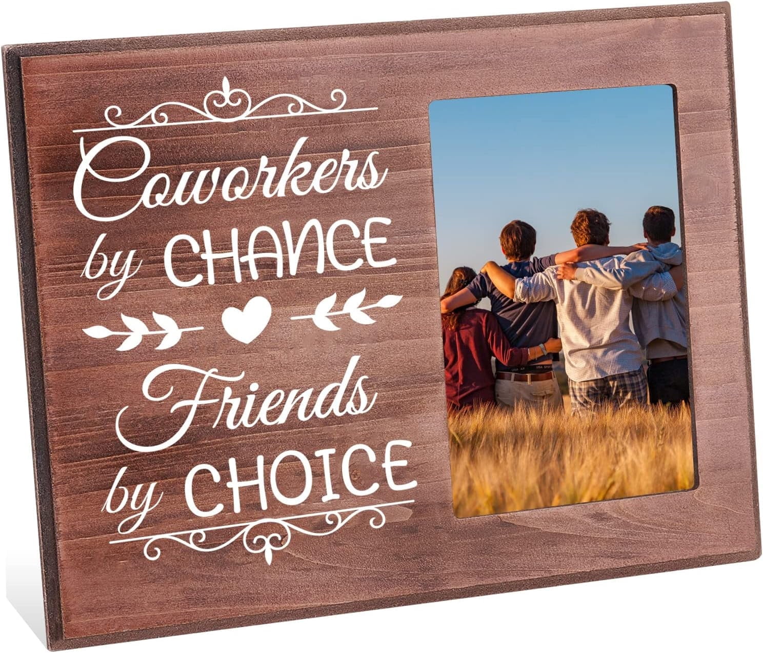 Coworkers by Chance Friends by Choice Picture Frame 4x6inch Goodbye ...