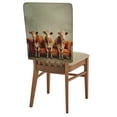 Cows on Sofa Chair Back Covers Set of 6 Funny Animal Farmhouse Humor ...