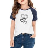 Cowsor Boys & Girls Cute Print T-Shirt - Short Sleeve Round Neck Casual ...