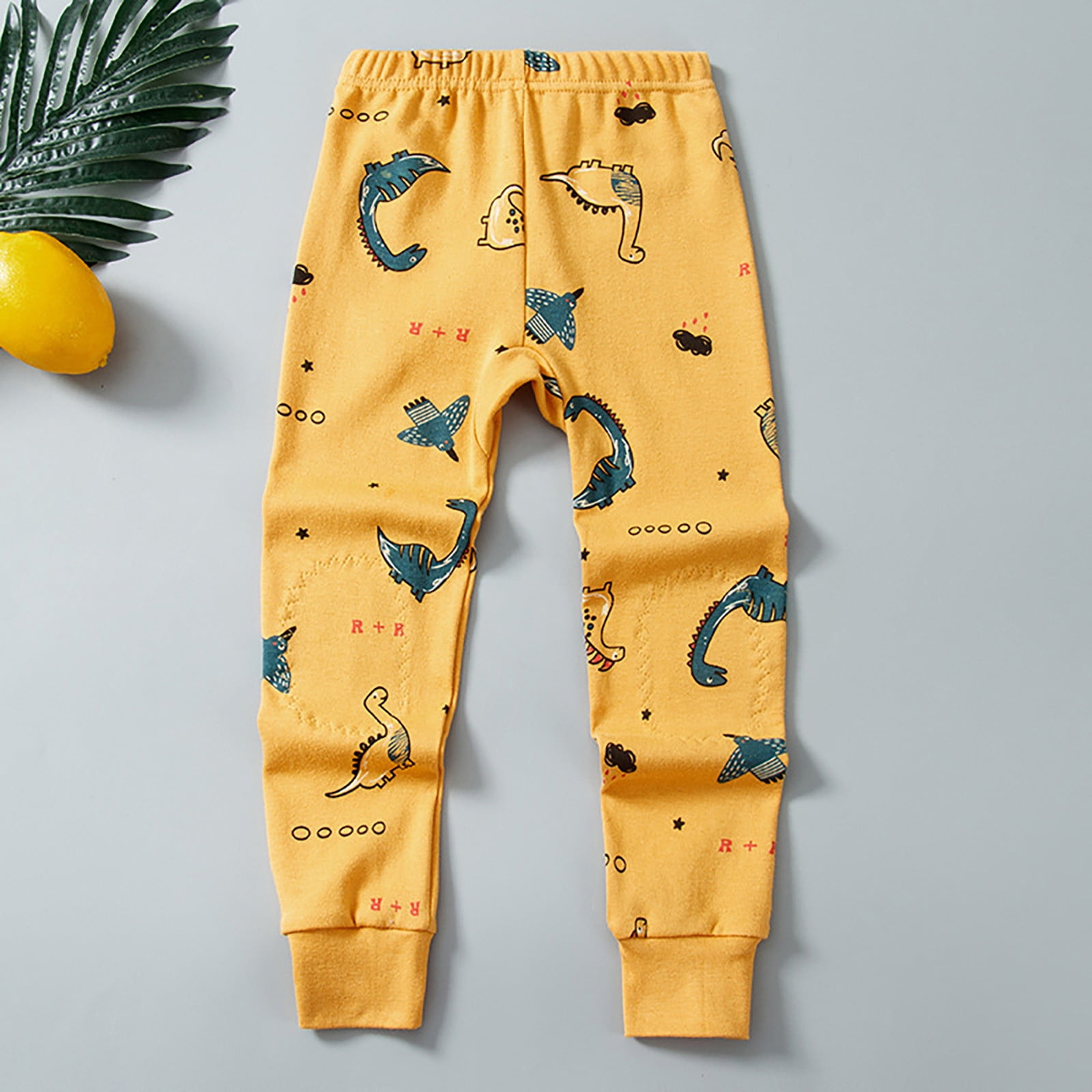 Cowsor Boys Plaid Sweatpants Fleece Lined Bottom Pants Girls Warm ...