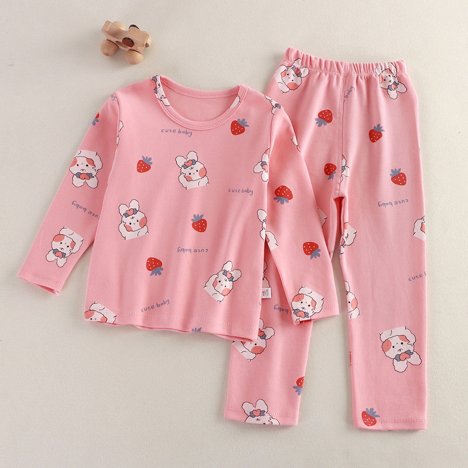 Cowsor Cute Kids Clothes Long Sleeve Print Sweatshirt Top and Pants Set ...