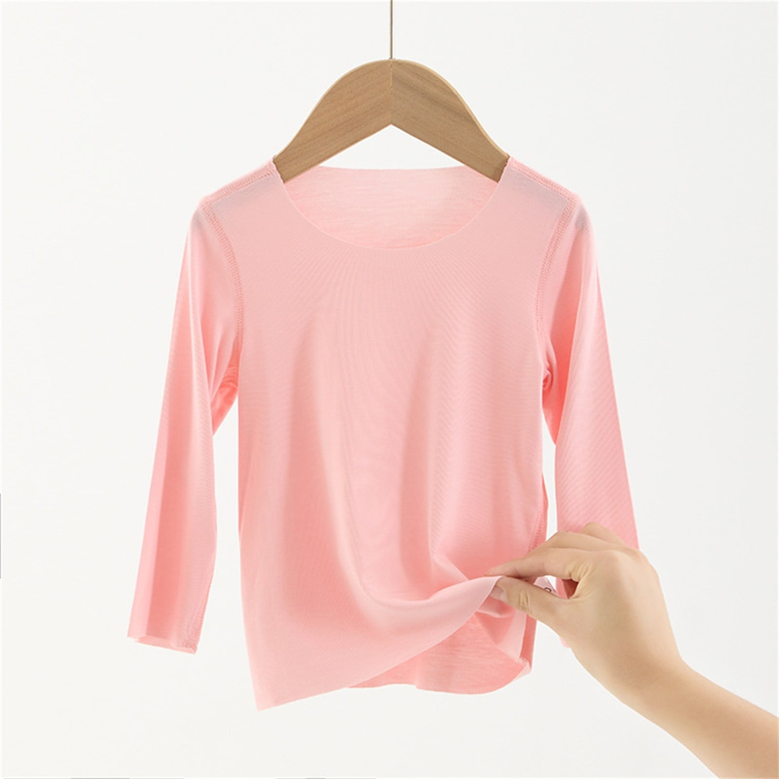 Cowsor Girls Fleece Shirts Long Sleeve Mock Neck Pullover Sweater Thermal Warm T-Shirts Fall ...