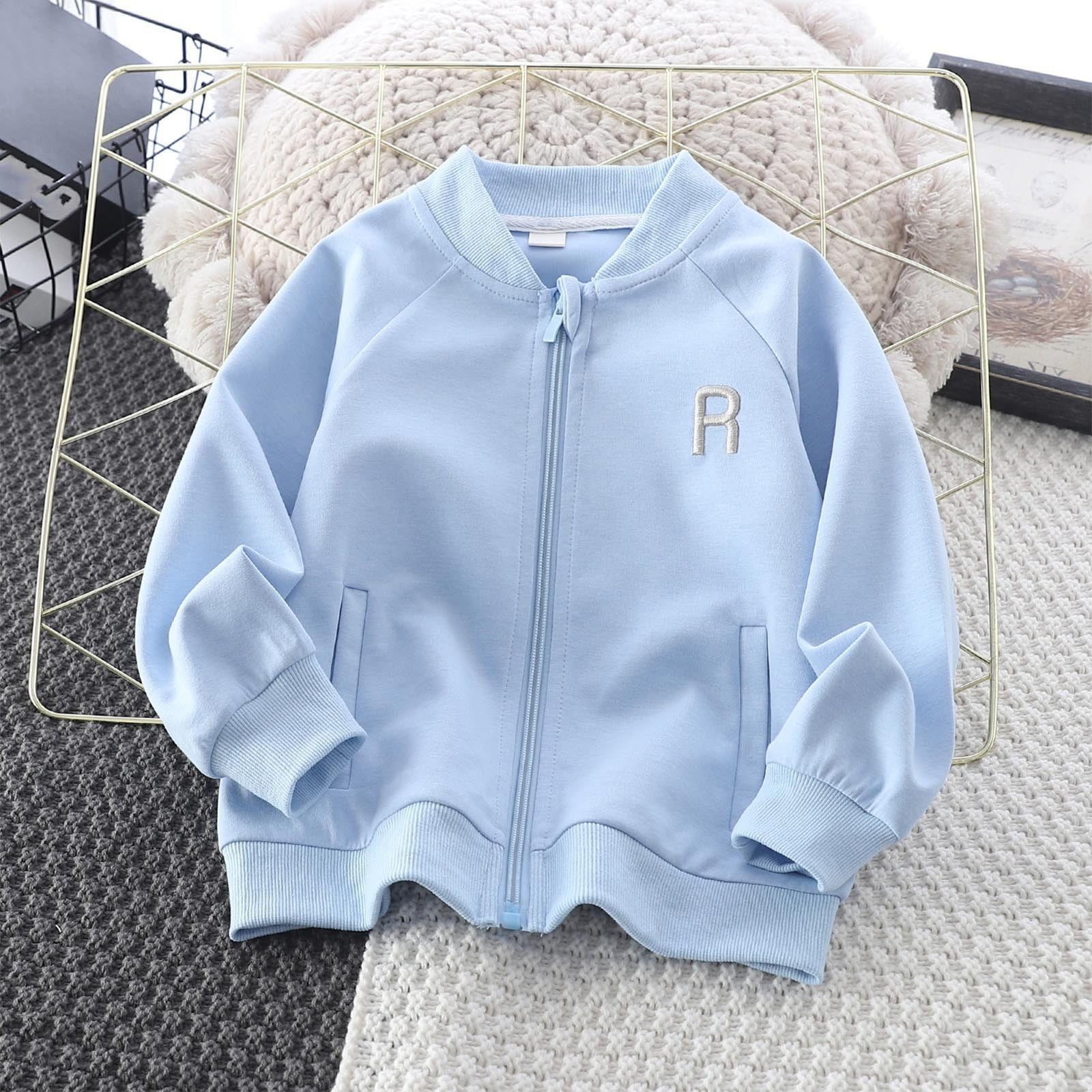 Cowsor Girls Zip Up Sweatshirt - Long Sleeve Full-Zip Lightweight ...
