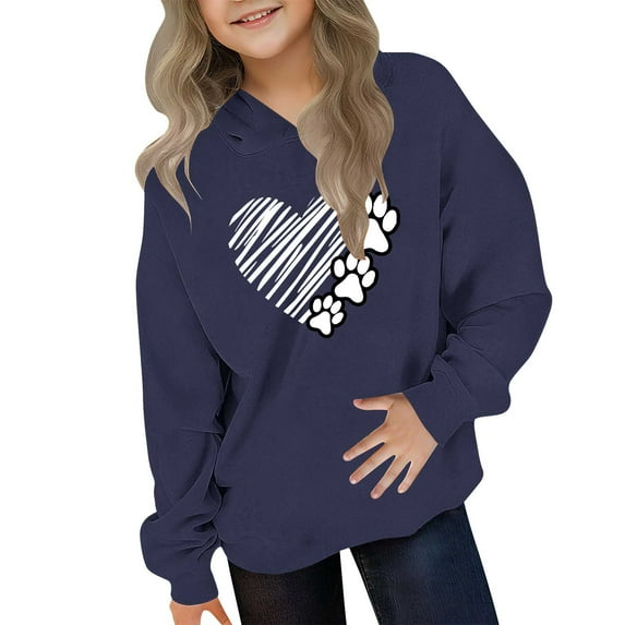 Cowsor Kids' Oversized Fleece Hoodie - Boys & Girls Long Sleeve Pocket ...