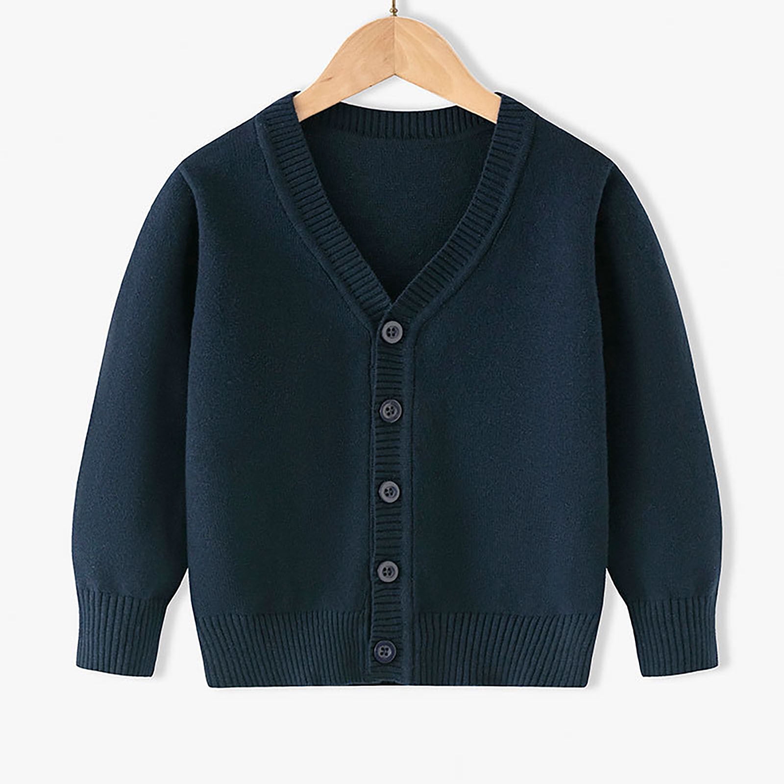 Cowsor Little Girl Knit Cardigan Sweater - Toddler Button Down School ...