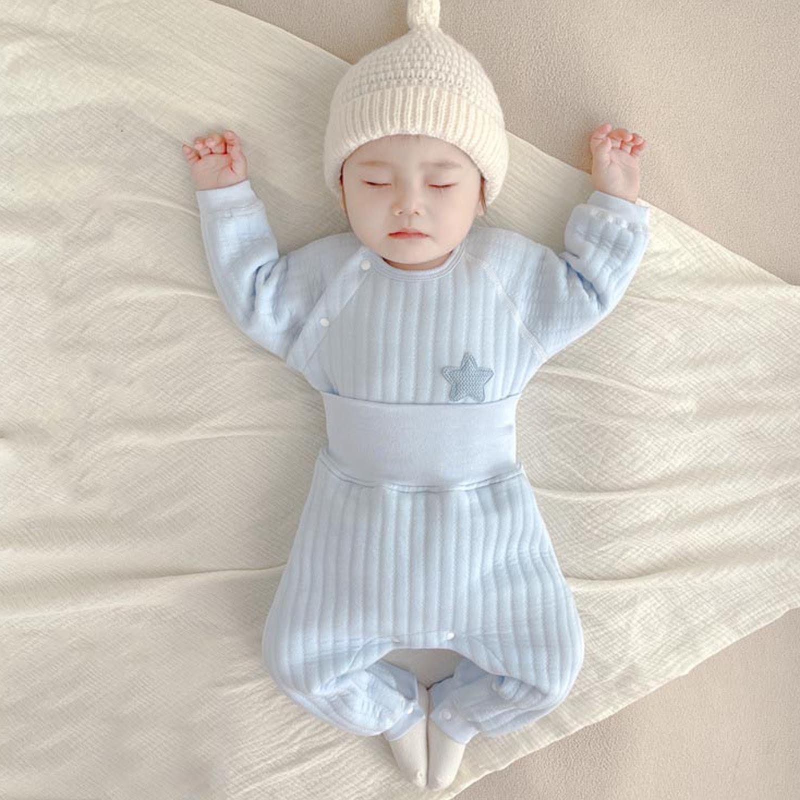 Cowsor Unisex Newborn Baby 2PC Set Cotton Long Sleeve Baby Outfit Soft ...