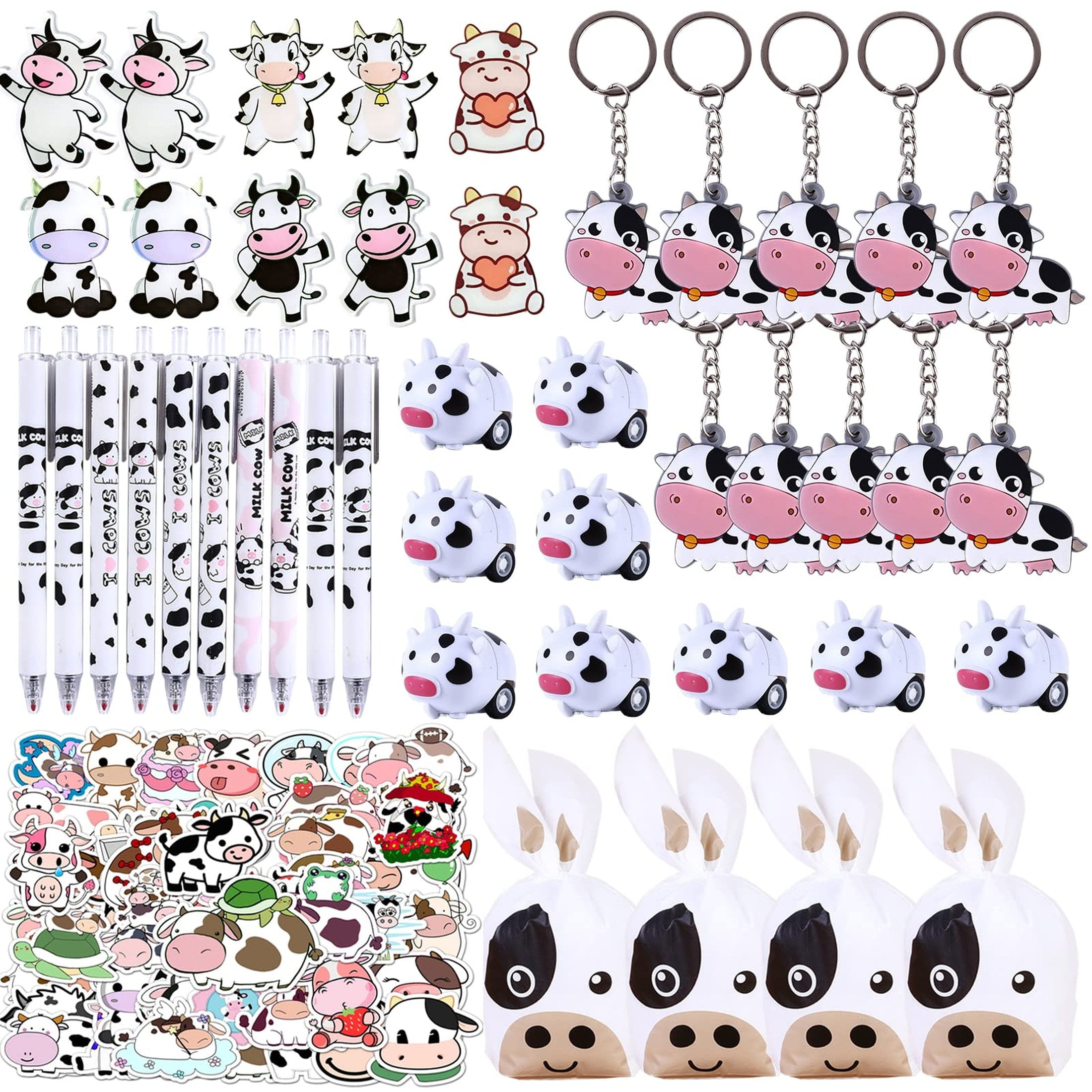 Cowtastic Party Pack - 100 Pcs Cow Theme Favors for Kids! Includes ...