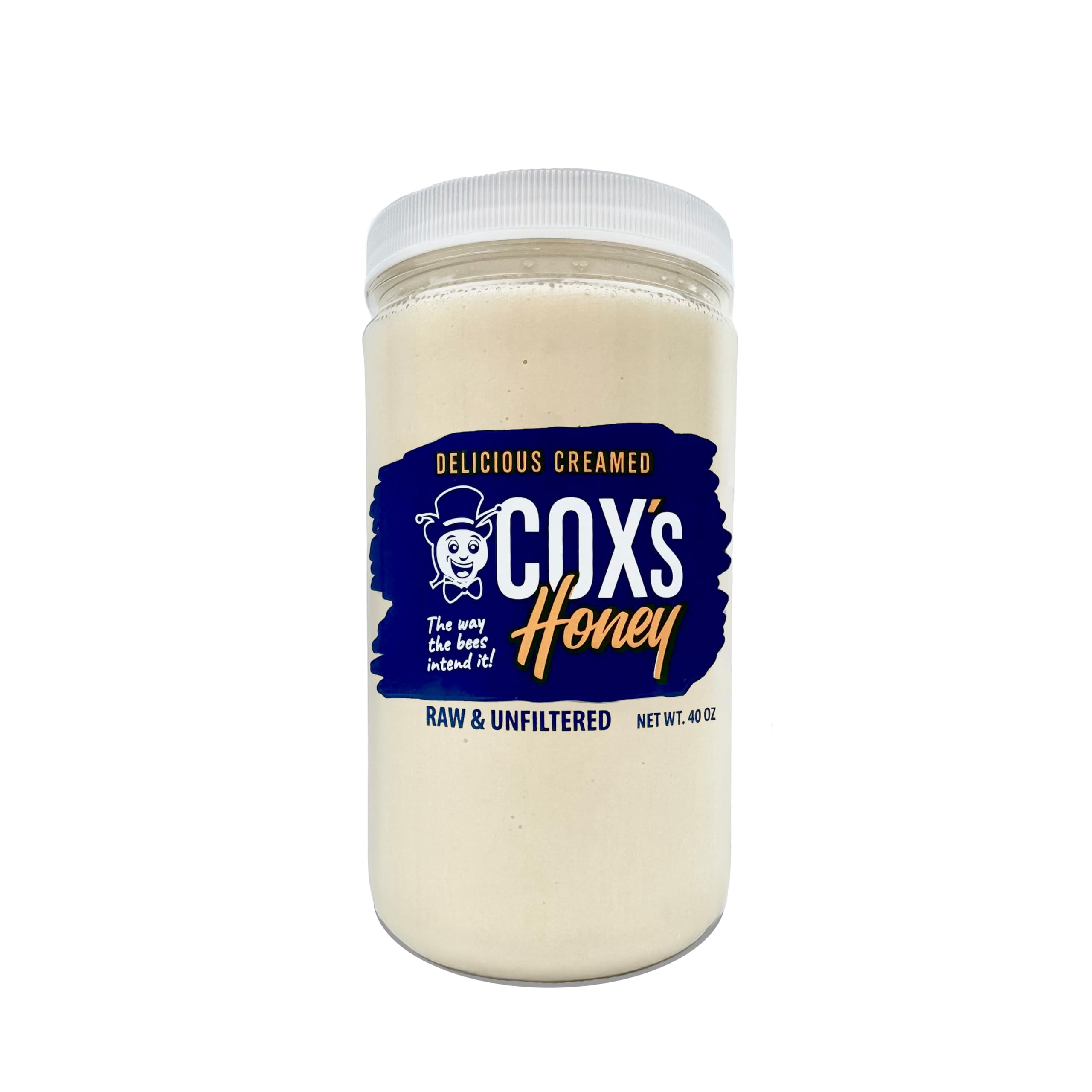 Cox's Honey - Creamed GGA1 Whipped Honey Raw Unfiltered, 40 OZ | 100% ...