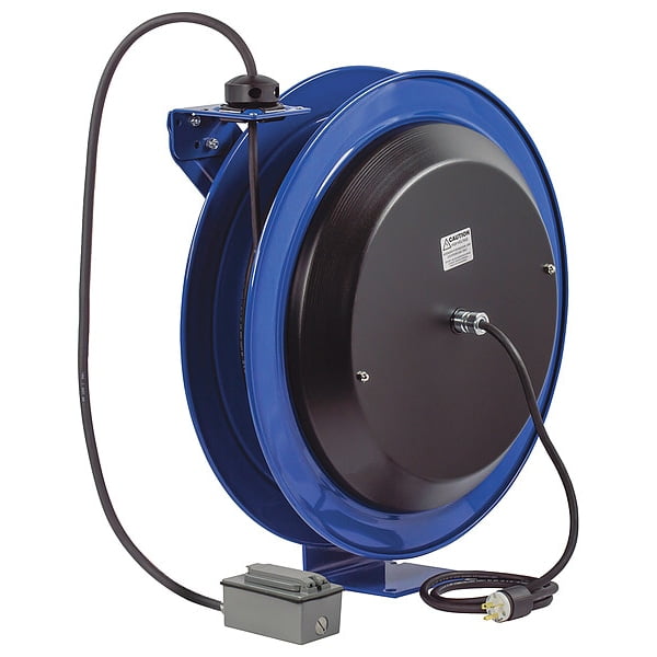 Coxreels Spring Driven Cord Reel Duplex Industrial Rec 12Ga X 100 ...