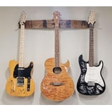 Coyle Woodworks Whiskey Barrel Stave 3-Guitar Wall Mount |Instrument ...