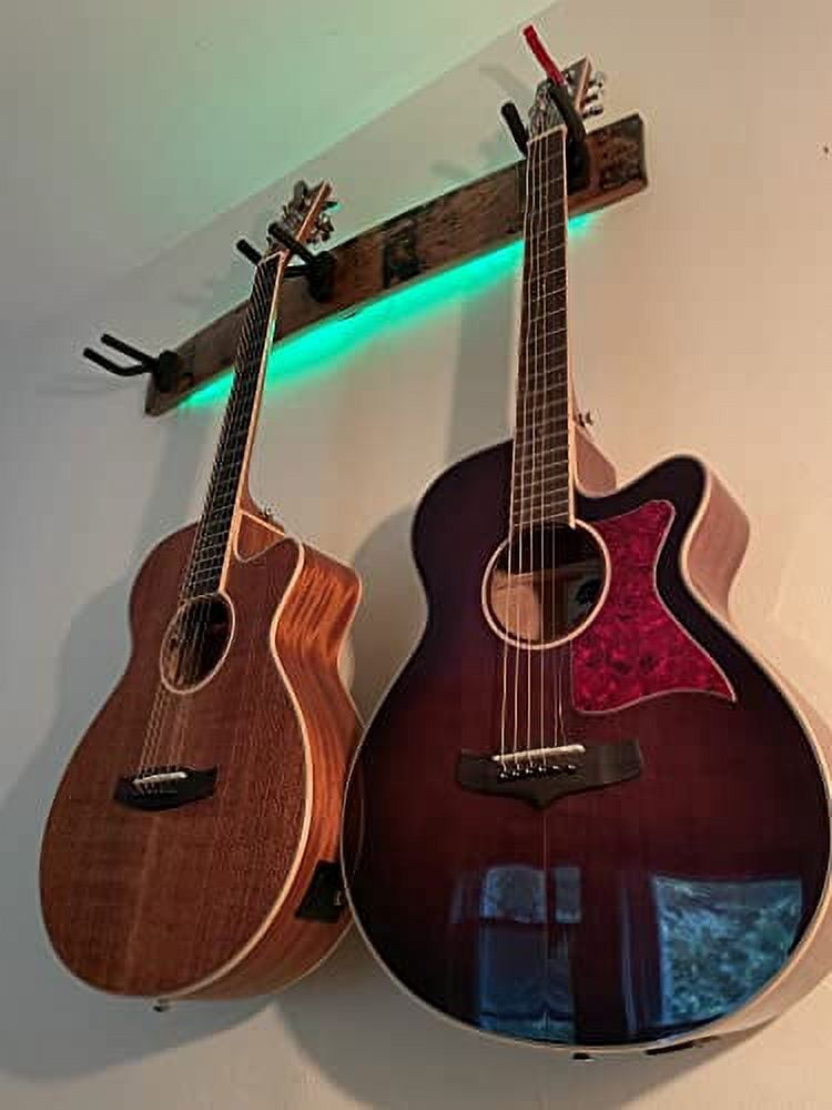 Coyle Woodworks Whiskey Barrel Stave 3-Instrument Wall Mount with LED ...