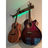 Coyle Woodworks Whiskey Barrel Stave 3-Instrument Wall Mount with LED ...