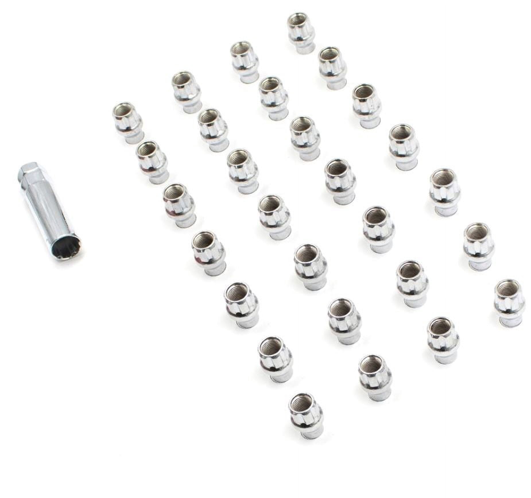 Coyote 22K848 Lug nut 8 Lug Kit 14mm x 1.5 Short Shank 0.31"Shank 1.36 ...