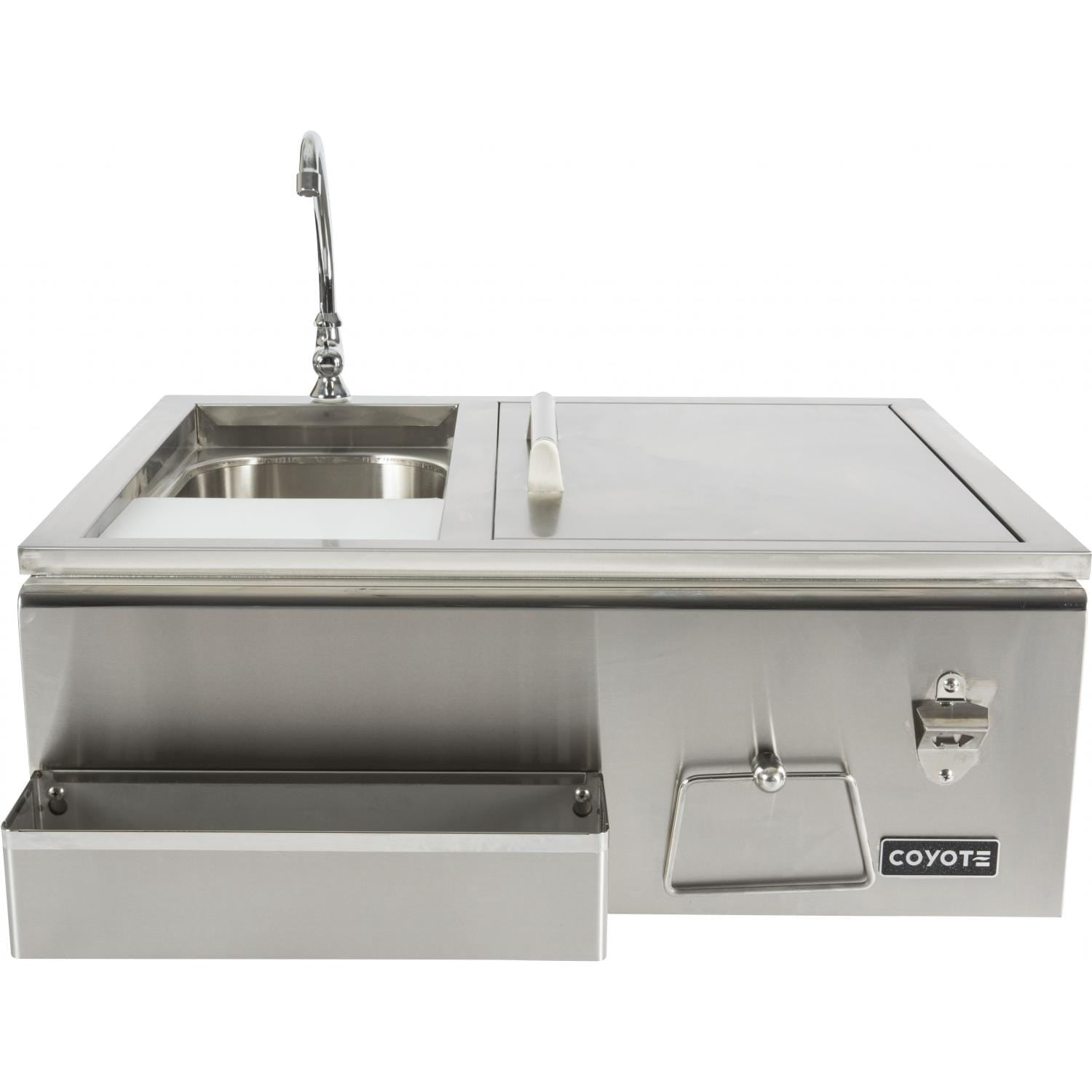 Coyote 30-Inch Stainless Steel Built-In Refreshment Center - CRC ...