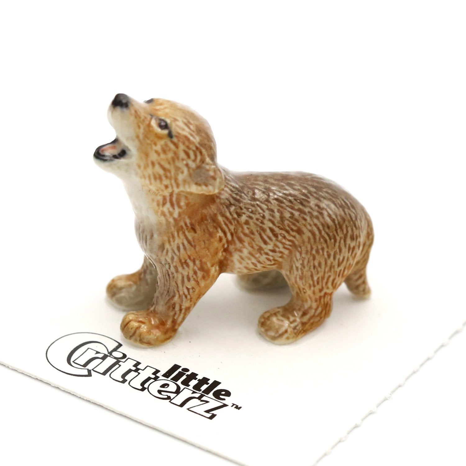 Coyote - Coyote Pup "Howler" - miniature porcelain figurine - Walmart.com