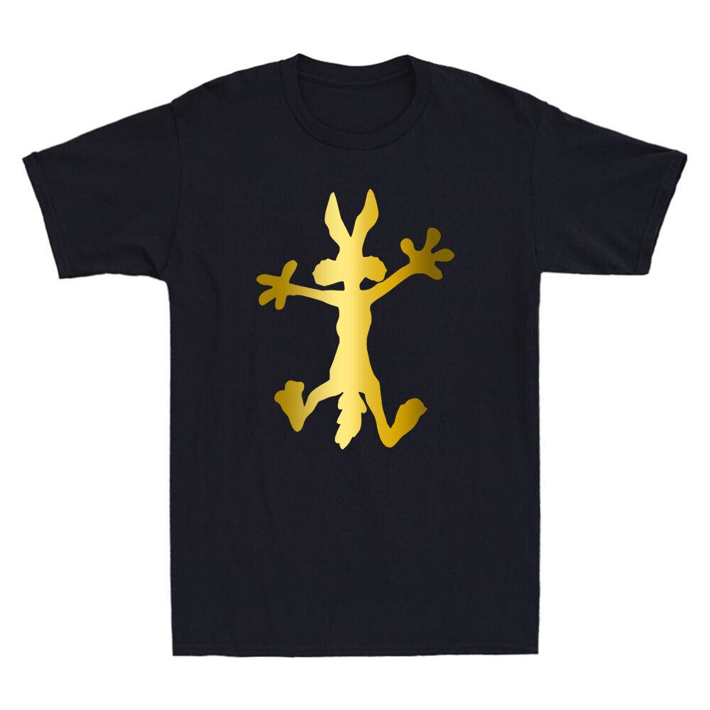Coyote Funny Coyote Cartoon Meme Golden Print Novelty Men's Short ...