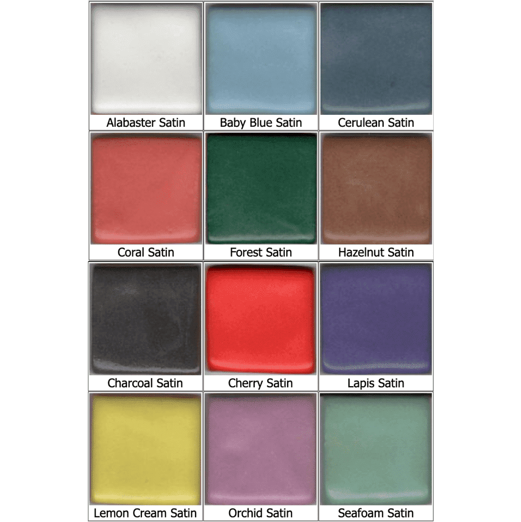 Coyote Glaze Sample Set Satin Glazes - Walmart.com