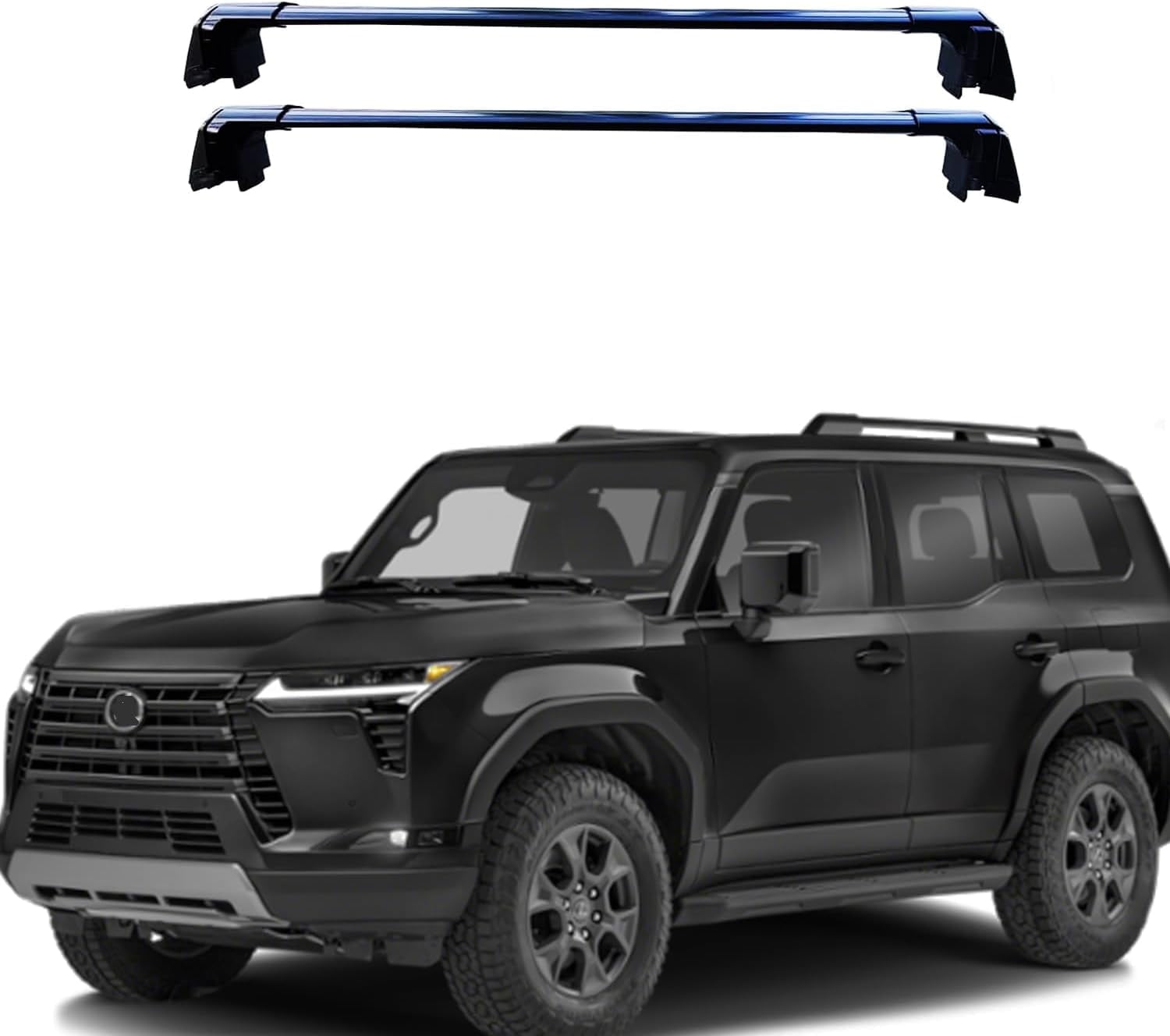 Coyote Roof Rack Crossbars Fits 2024-2026 lexu-s GX 550 Factory Raised ...