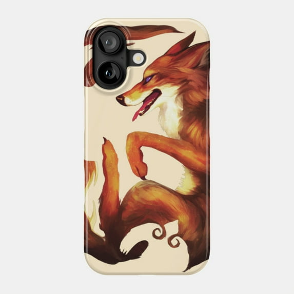 Coyote Swirl Abstract Wildlife Art Phone Case for Apple iPhone 11-17 ...