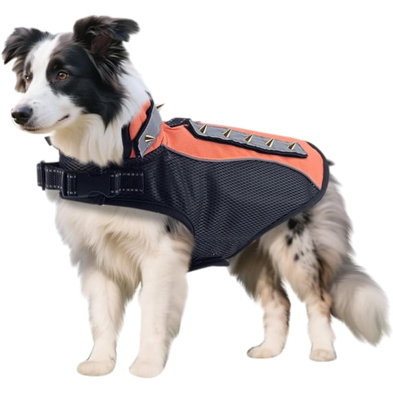 Coyote Vest for Small Dogs, Removable Spikes Hawk Predator Harness ...