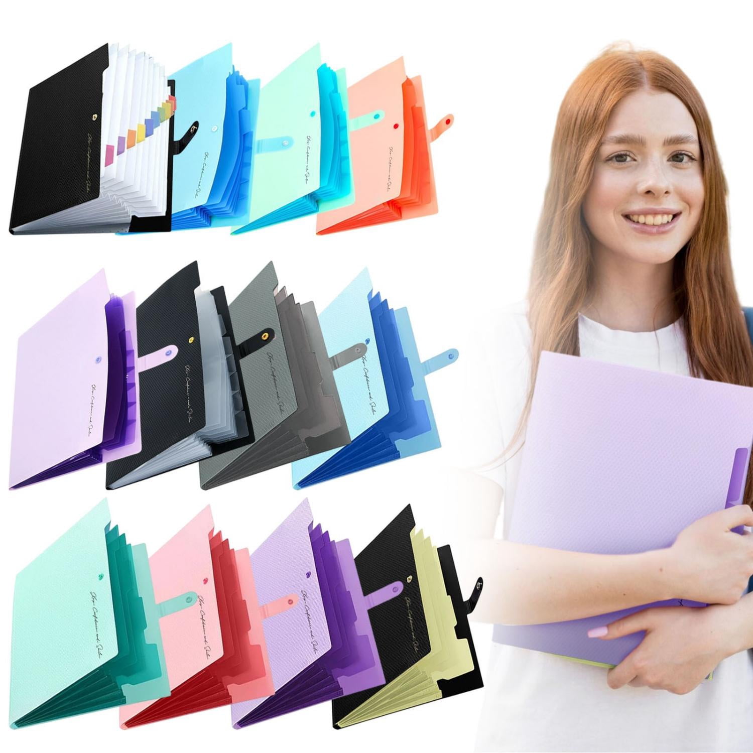 CozeLy Expanding File Folder Accordion File Organizer Letter Size ...