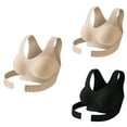 CozeLy Front Closure Posture Corrector Bra for Women Wireless ...