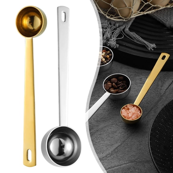 CozeLy Tablespoon Measuring Spoon Stainless Steel Long Handle Coffee ...