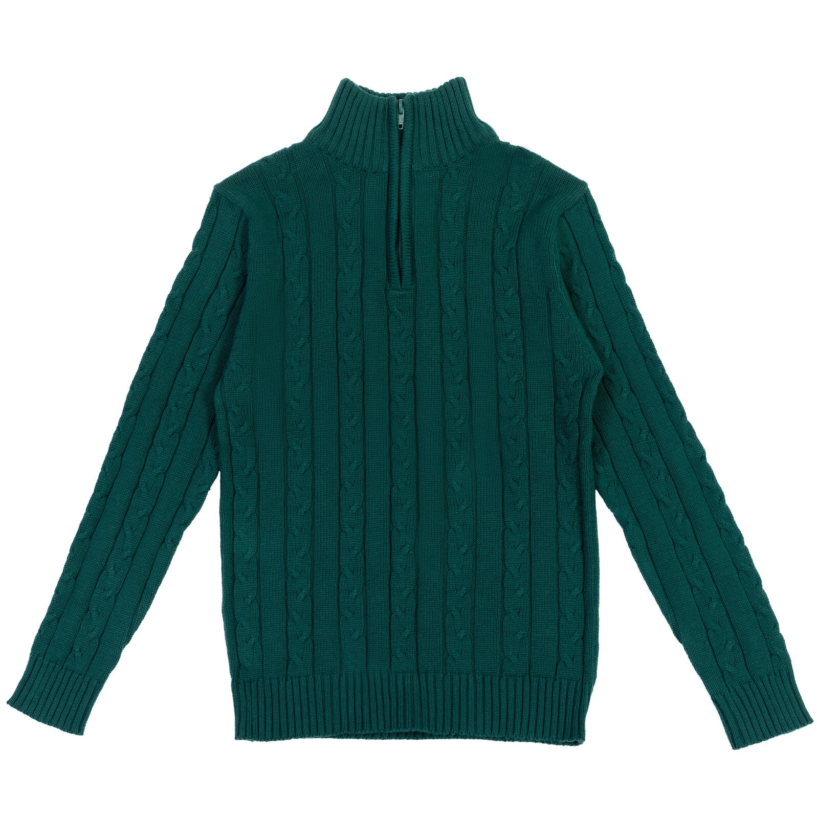 Cozeeme Big Boys Half Zip Long Sleeve Sweater Toddler to Big Kid ...