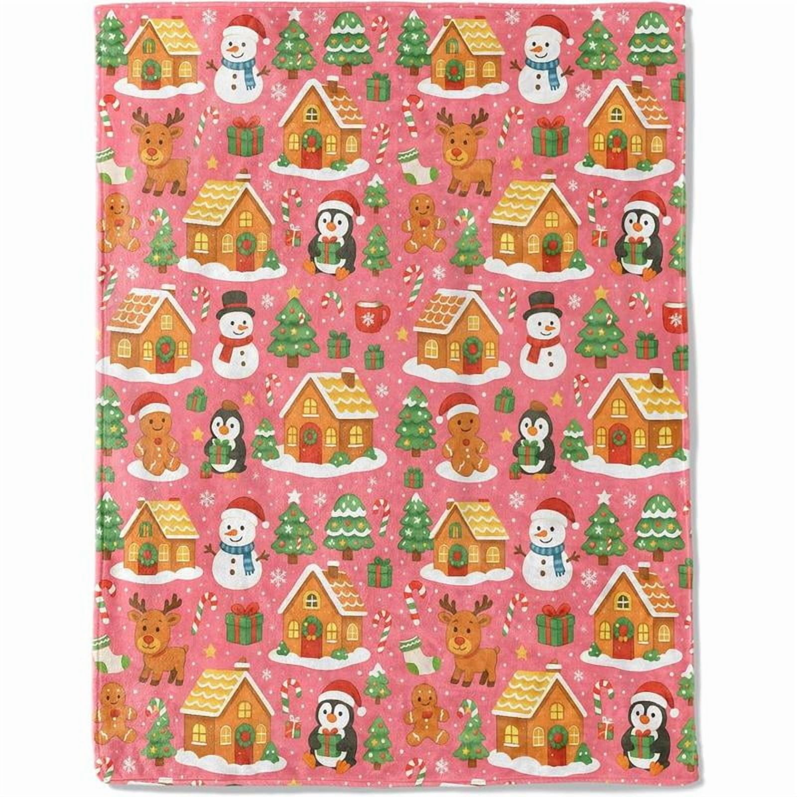 Coziest Christmas Blanket Christmas Decorative Blanket, Tree and ...