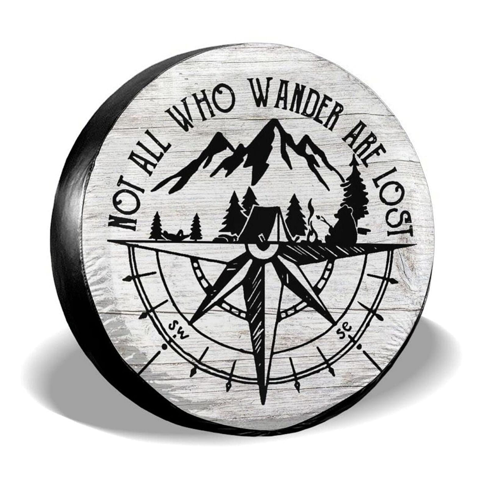 Cozipink Universal Caravan Spare Tire Cover Heavy Duty Wheel Protector ...