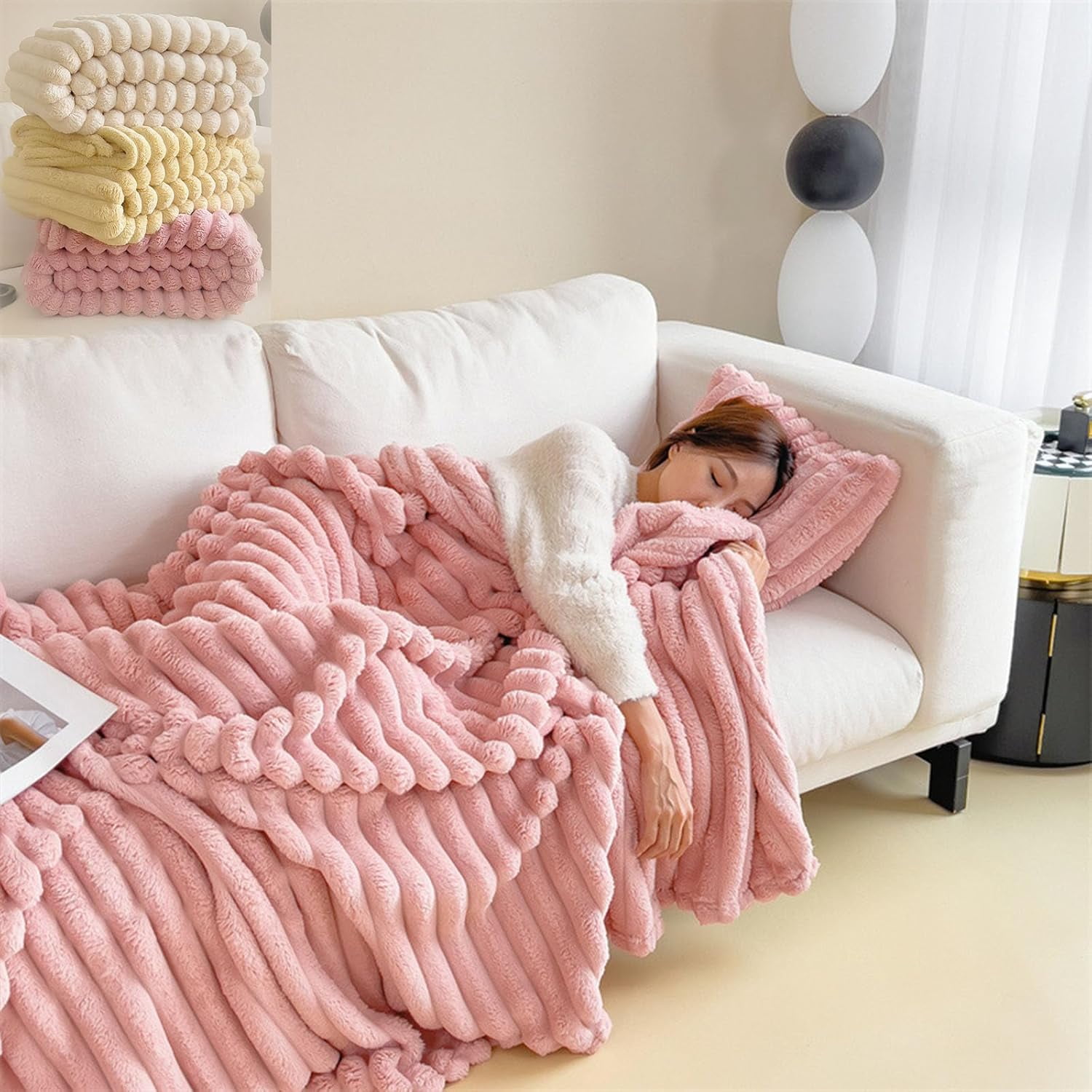 Cozique Blanket, Cozique Flannel Shacket, Bunny Blanket for Adults ...