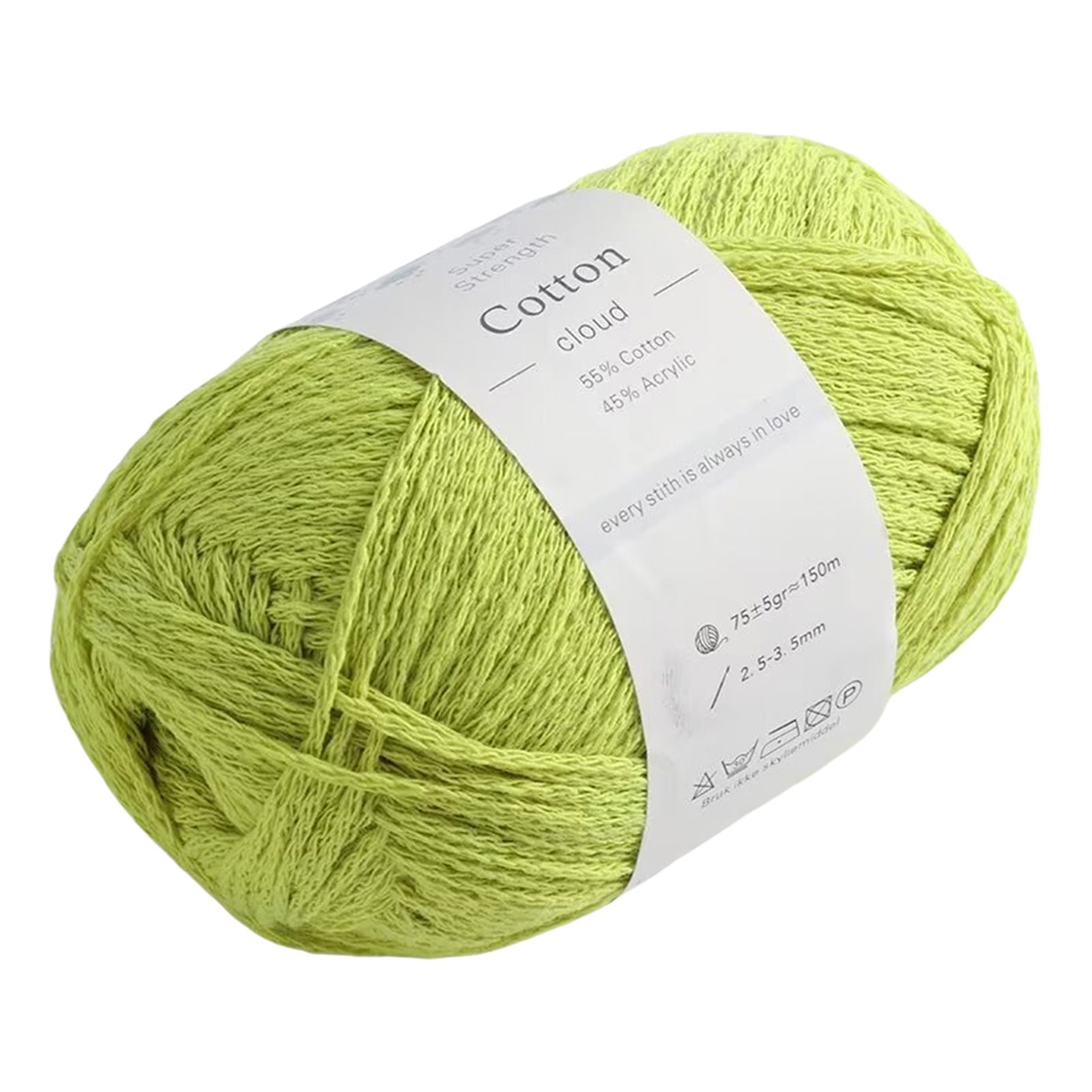 Cozival Hollow Cotton Thread, 1Mm Hollow Cotton Thread for Fine ...