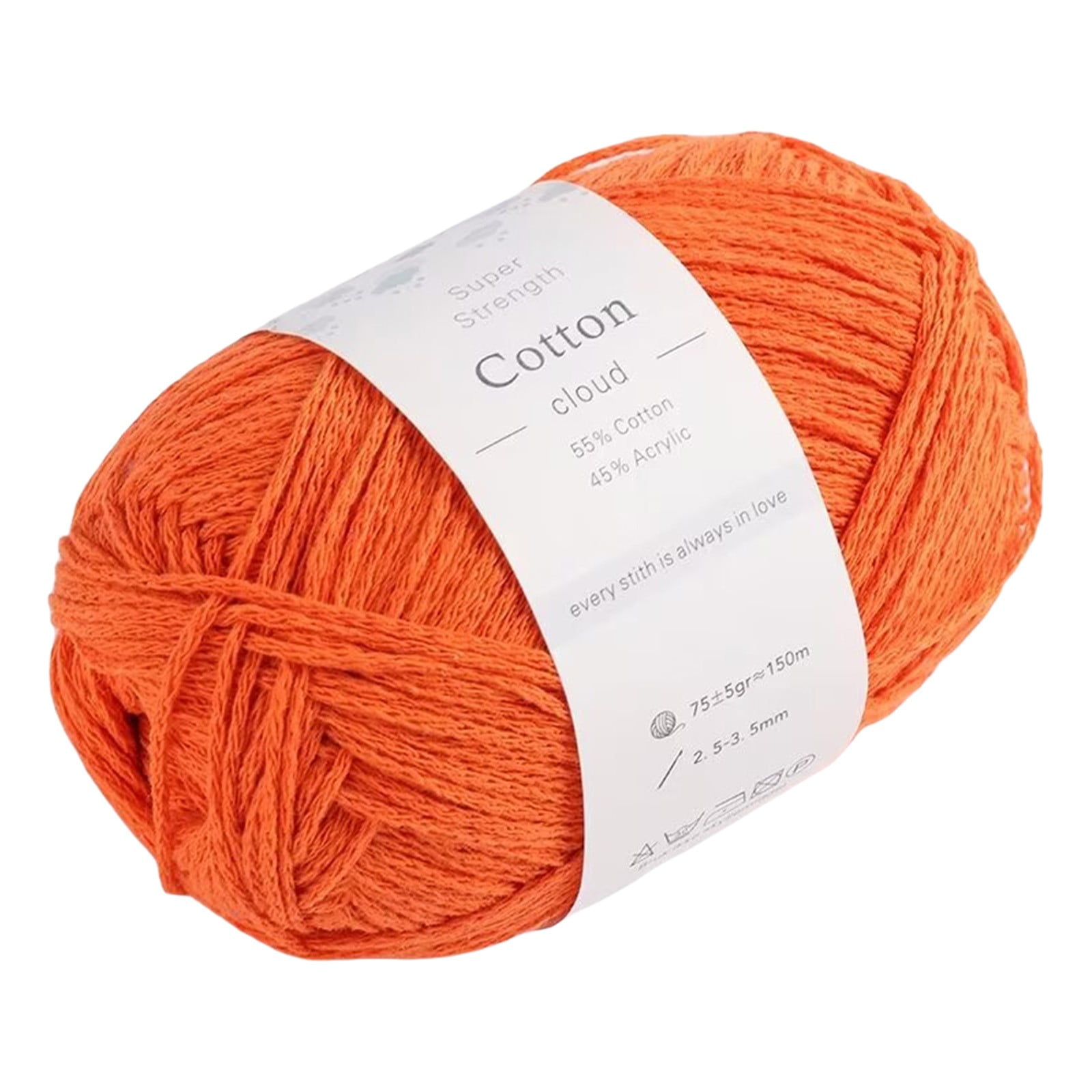 Cozival Hollow Cotton Thread, 1Mm Hollow Cotton Thread for Fine ...