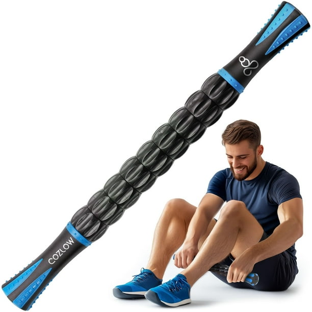 Cozlow Muscle Roller Stick, Myofascial Release & Lymphatic Drainage for ...
