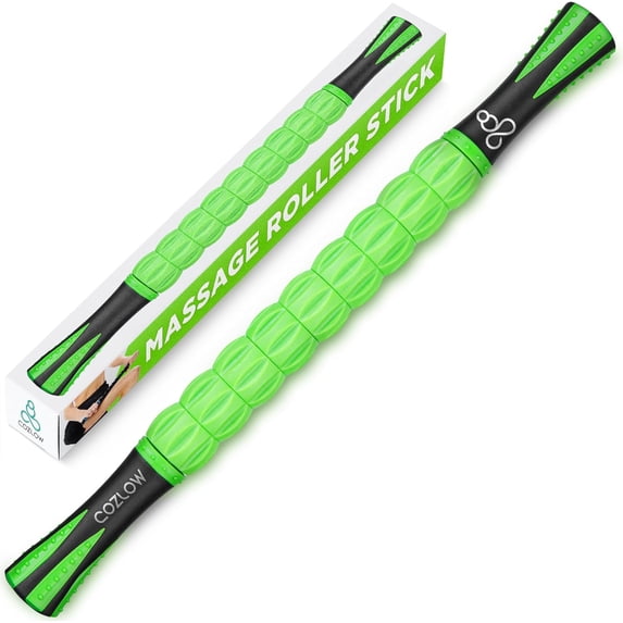 Cozlow Muscle Roller Stick, Myofascial Release & Lymphatic Drainage for ...