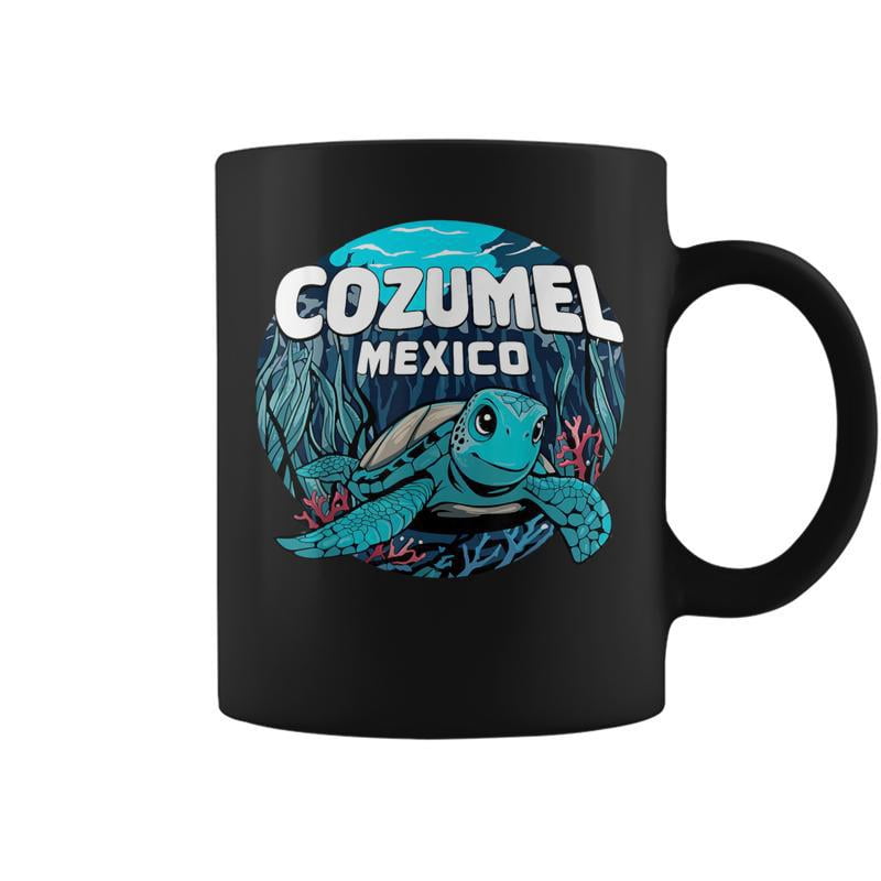 Cozumel Sea Turtle Coffee Mugs - Walmart.com