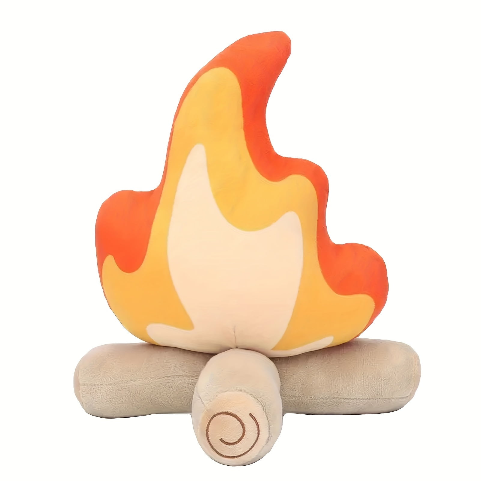 Cozy 11.8" Bonfire Plush Toy - Soft, Safe Polyester Campfire Pillow ...