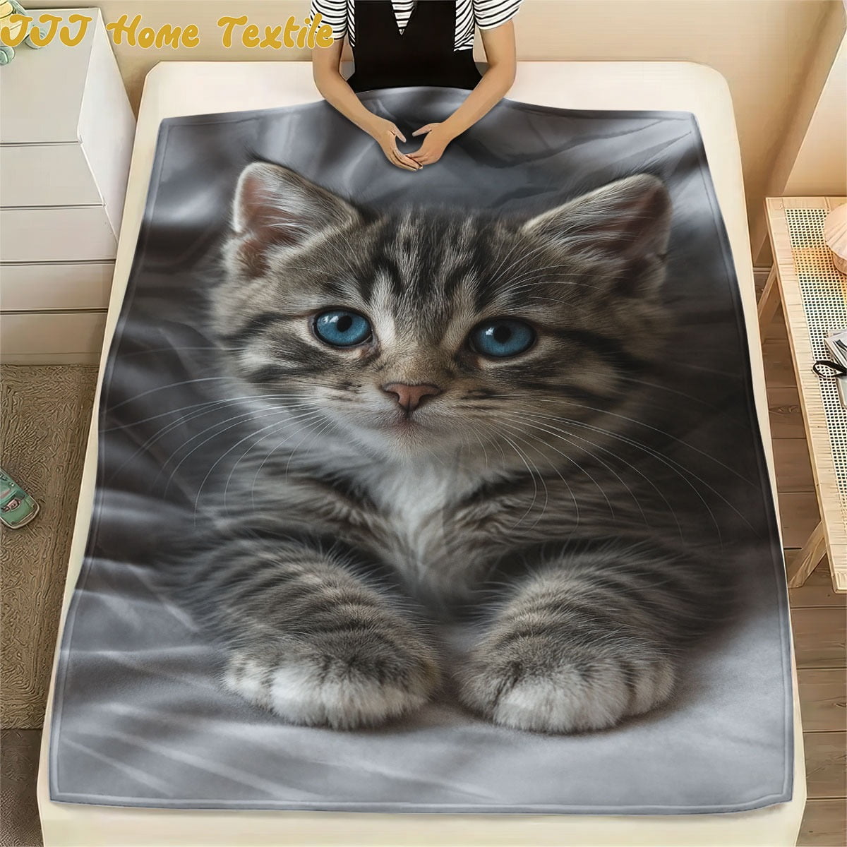 Cozy American Shorthair Cat Blanket Suitable for Cat Lovers - Soft ...