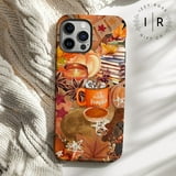 Cozy Autumn Vibes Themed Collage Phone Case for iPhone 12-17 Pro Max ...