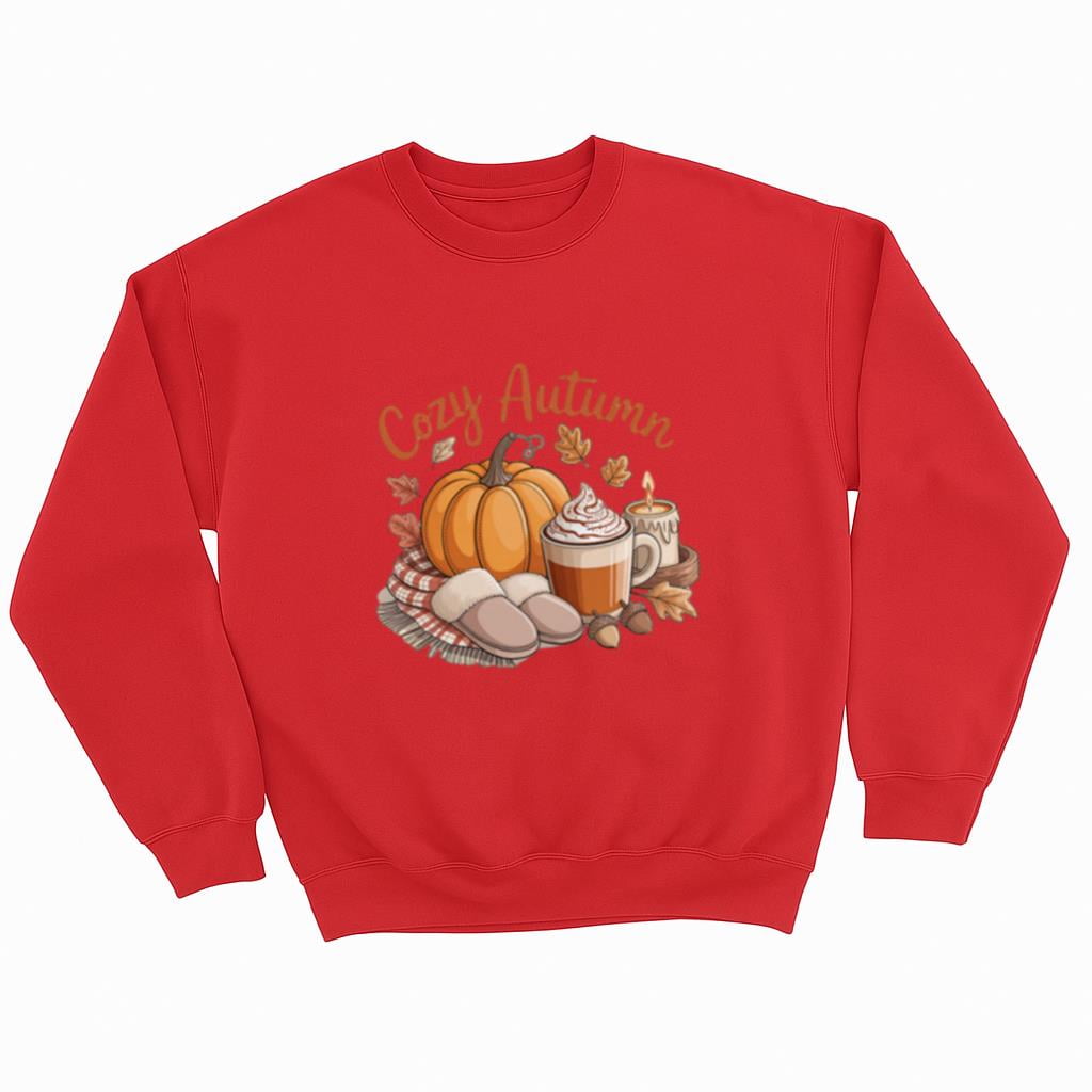 Cozy Autumn Warm Simple Fall Minimal Cozy Seasonal Graphic Print ...