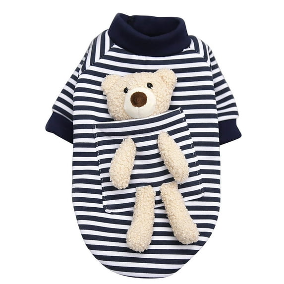 Cozy Bear Pocket Pet Sweater Guard Warm Clothes For Small Dogs And Cats ...