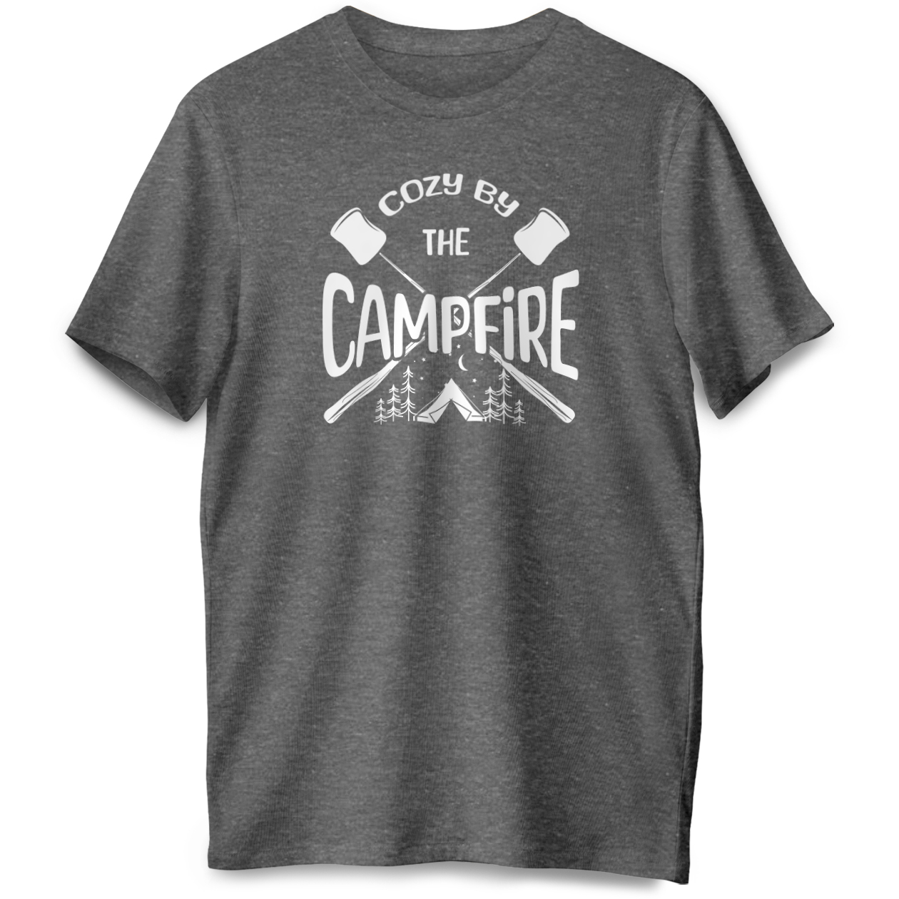 Cozy By The Campfire Shirt | S'Mores Roasting Camping | Cute Women's ...