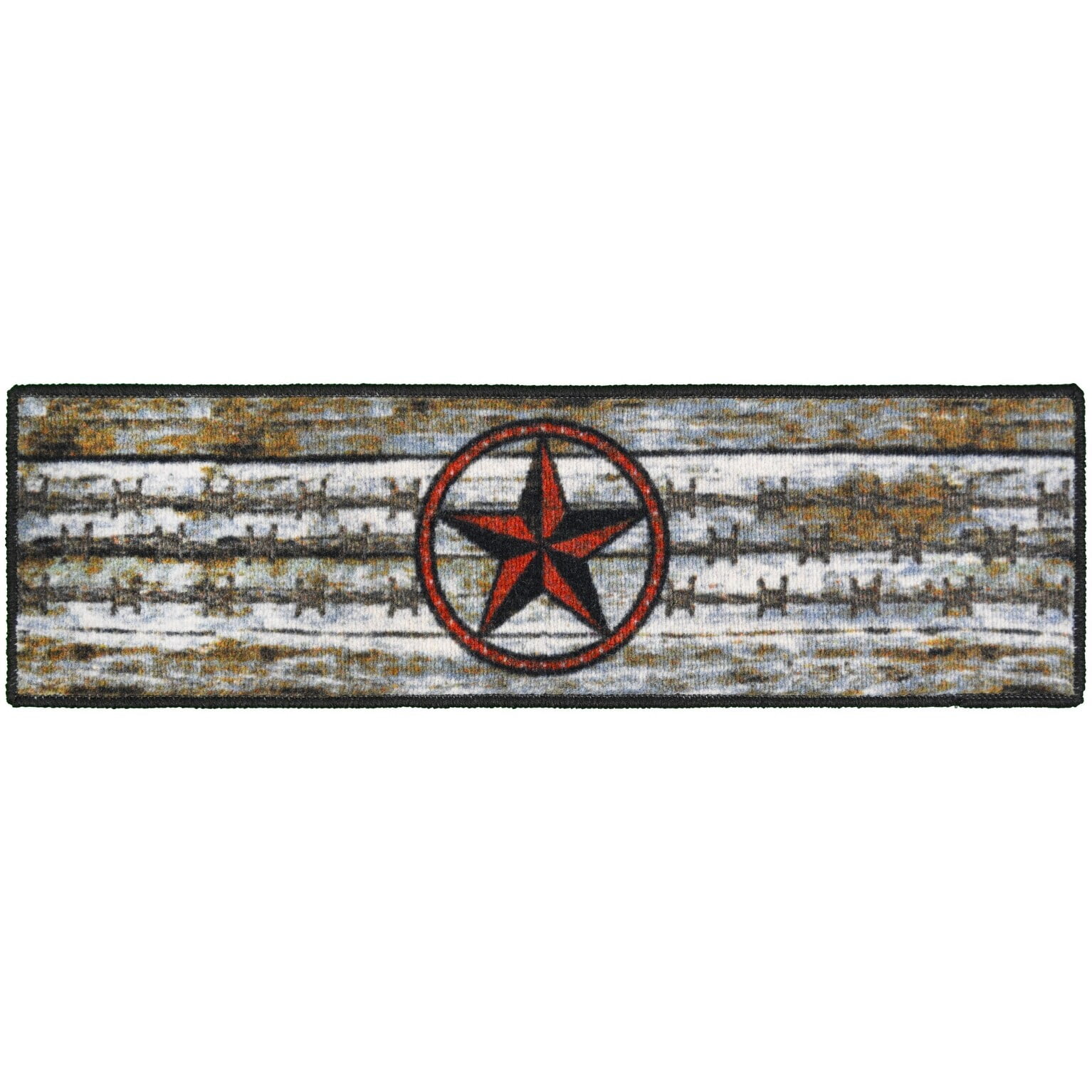 Cozy Cabin Barn Star Tread Non Skid Lodge Stair Treads 9"x30" 9"x30 ...
