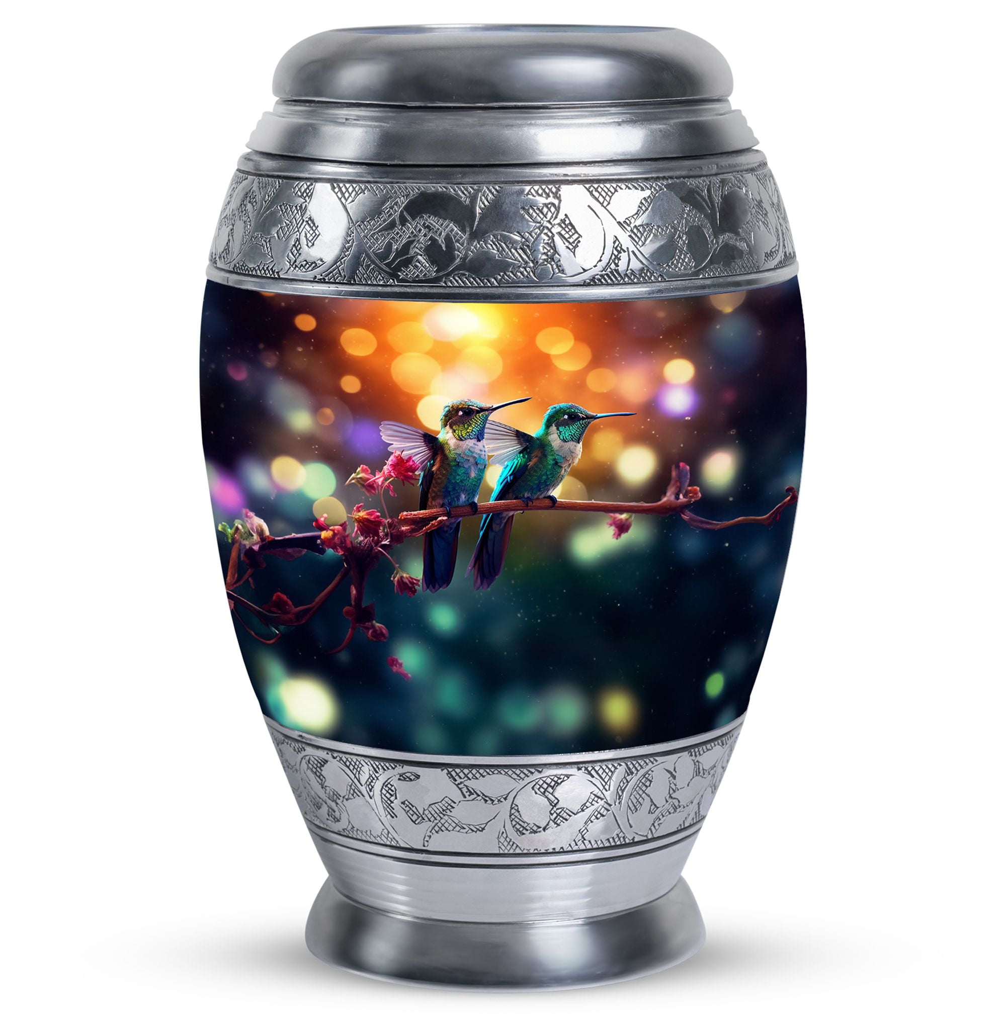 Cozy Cabin Under Northern Lights, Urn For Ashes For Women, Large Urns ...