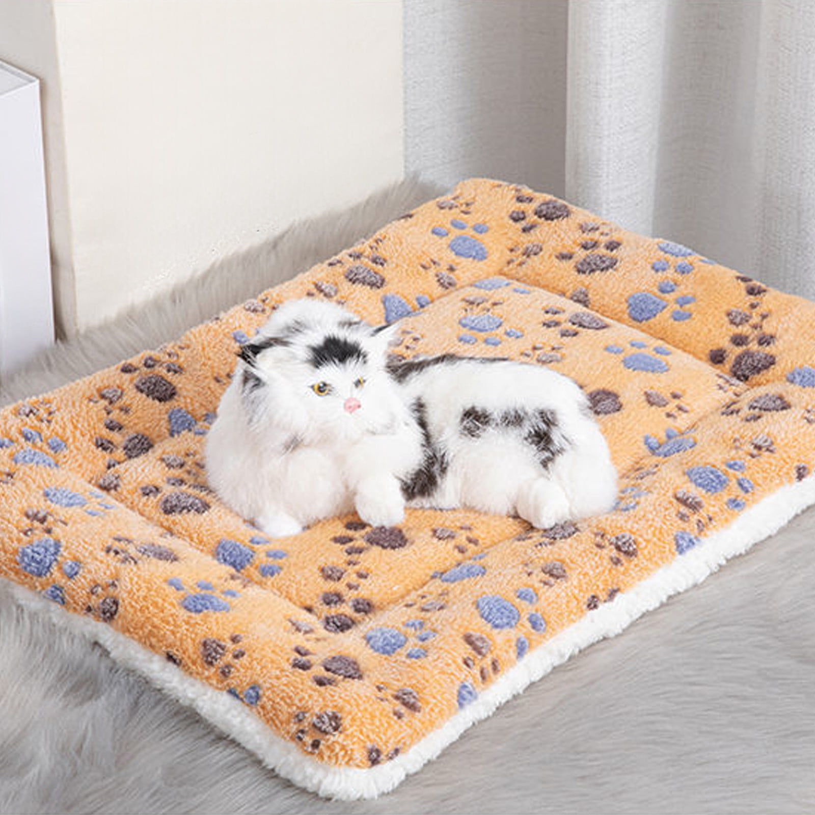 Cozy Calming Cat Blanket,11.8x15.7inch Plush Pet Cushion for Pet Cozy ...